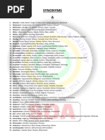 300 Common GRE Vocabulary Words | PDF