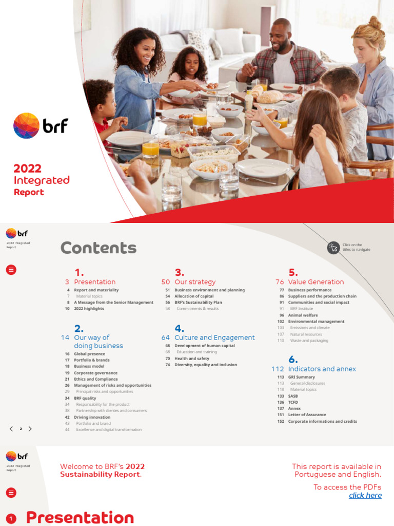 BRF_RI2022_ENG | PDF | Sustainability | Business