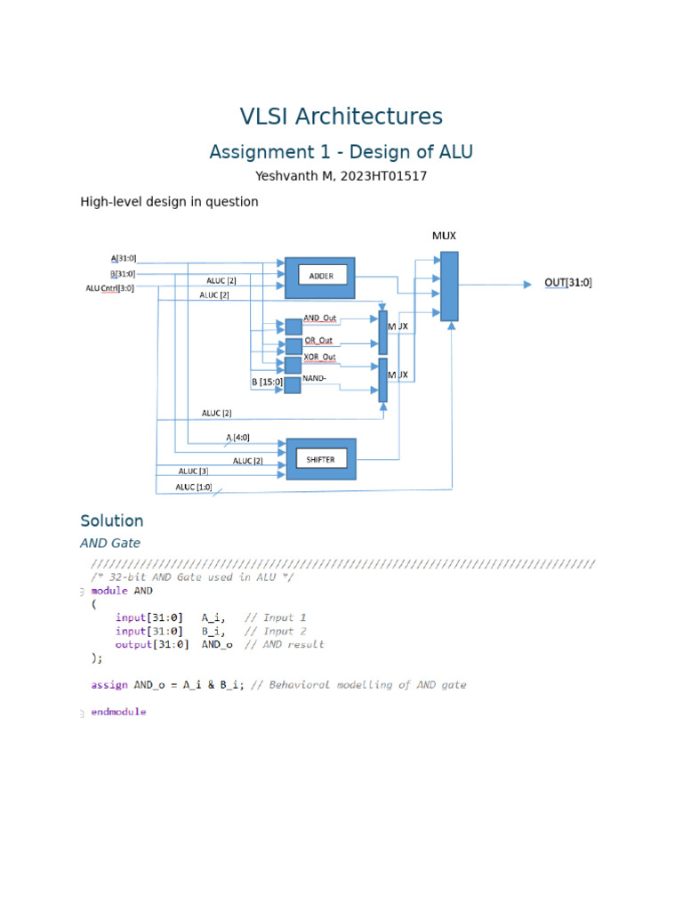 Vlsi Architectures Pdf