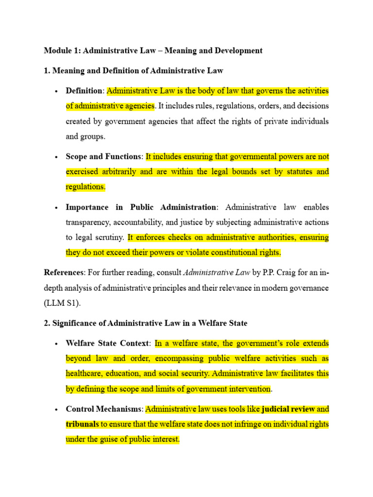 JRAA mod 1 and 2 | PDF | Administrative Law | Judicial Review