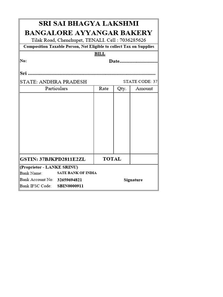 Olam Food Ingredients Bill Summary | PDF