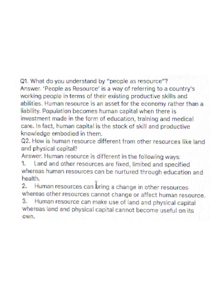 People As Resource | PDF
