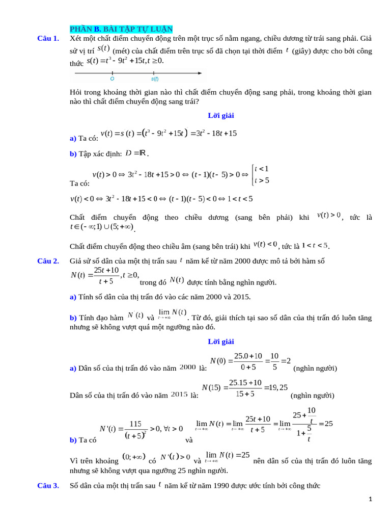 Phan B. Bai Tap Tu Luan - Dapan | PDF