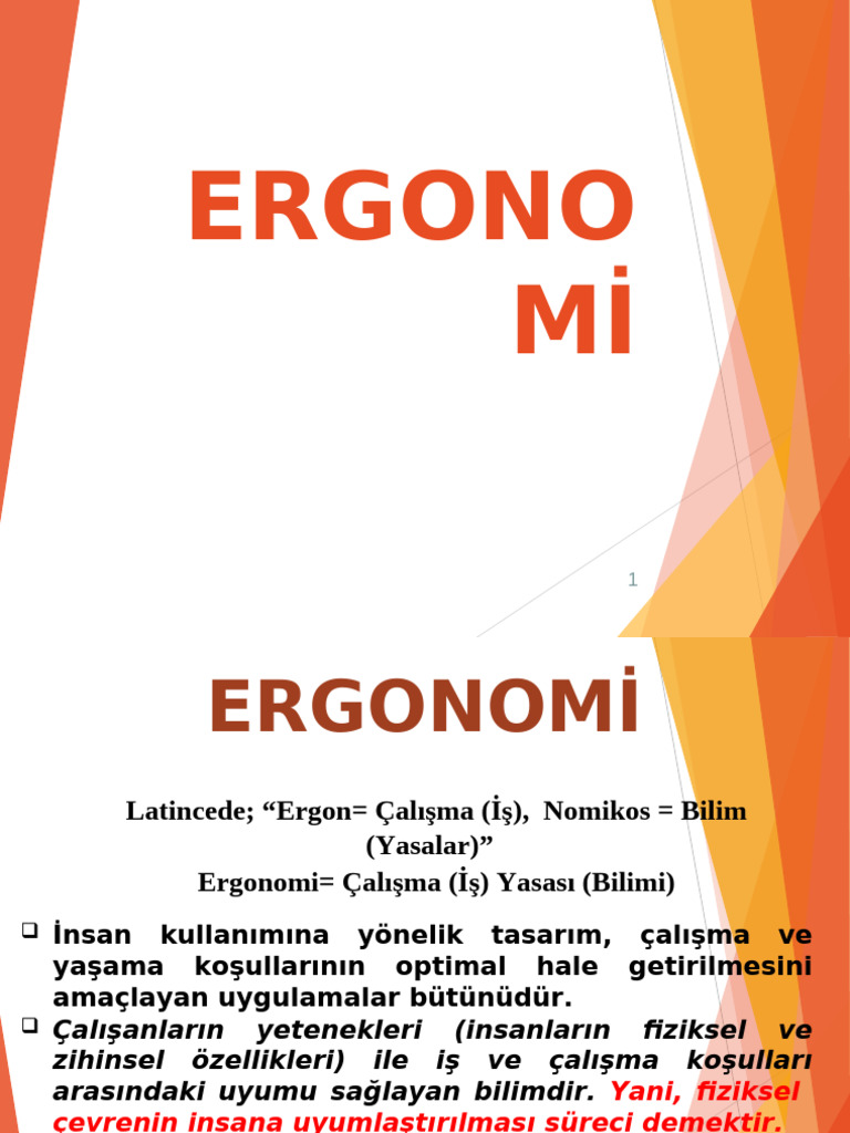 8 - Ergonomi | PDF