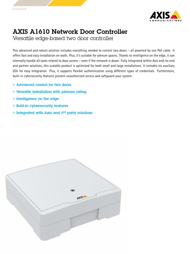datasheet-axis-a1610-network-door-controller-230207-en-US-450918 | PDF ...