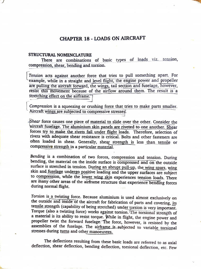 Loads on Aircraft | PDF | Empennage | Aircraft