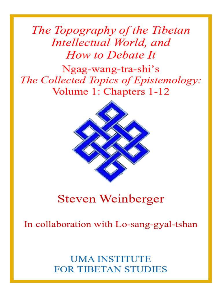 Topography Debate Buddhism | PDF | Tibetan Buddhism | Taste