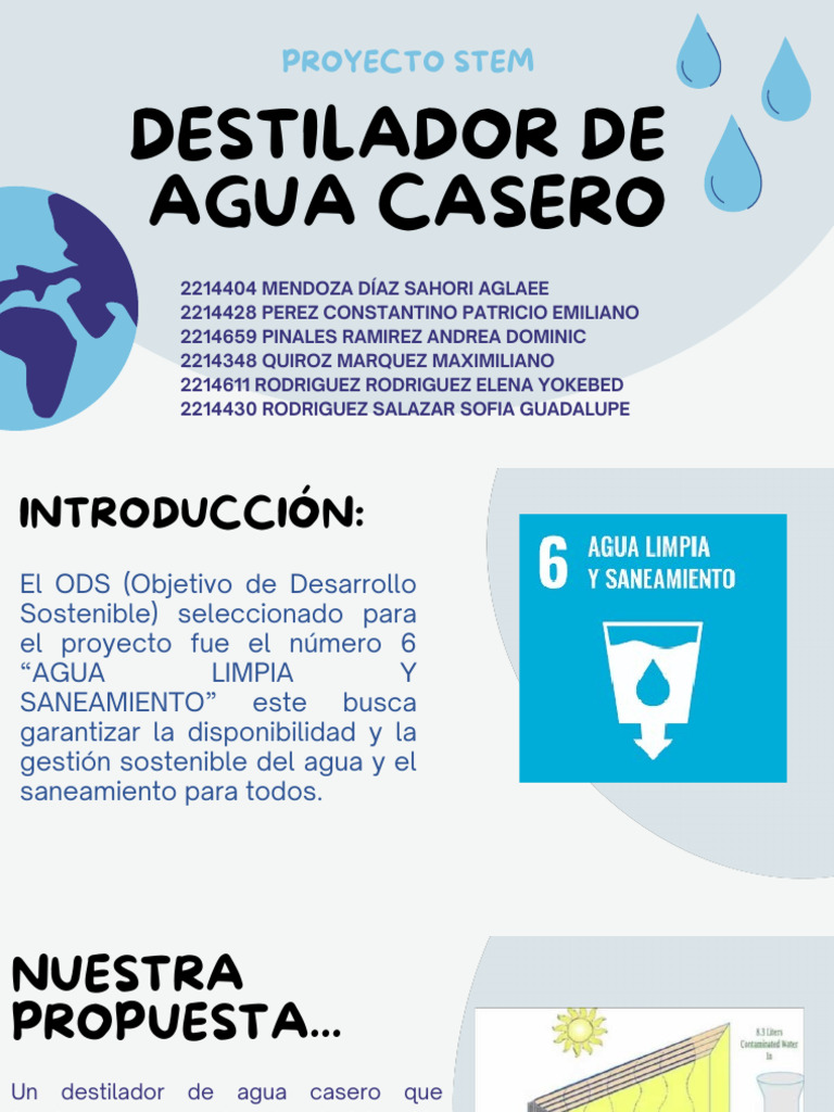Presentacion Stem | PDF | Agua | Contaminación