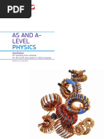 OCR A Level Physics A Specification | PDF | Learning | Physics