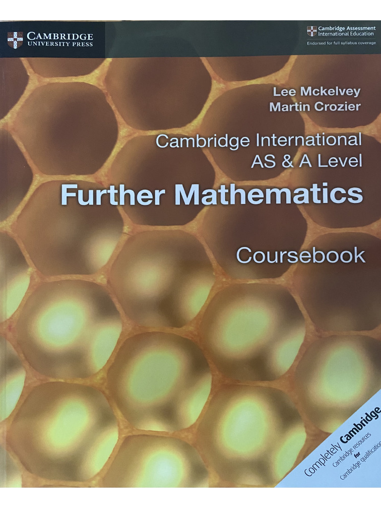 Further Maths CUP Textbook | PDF