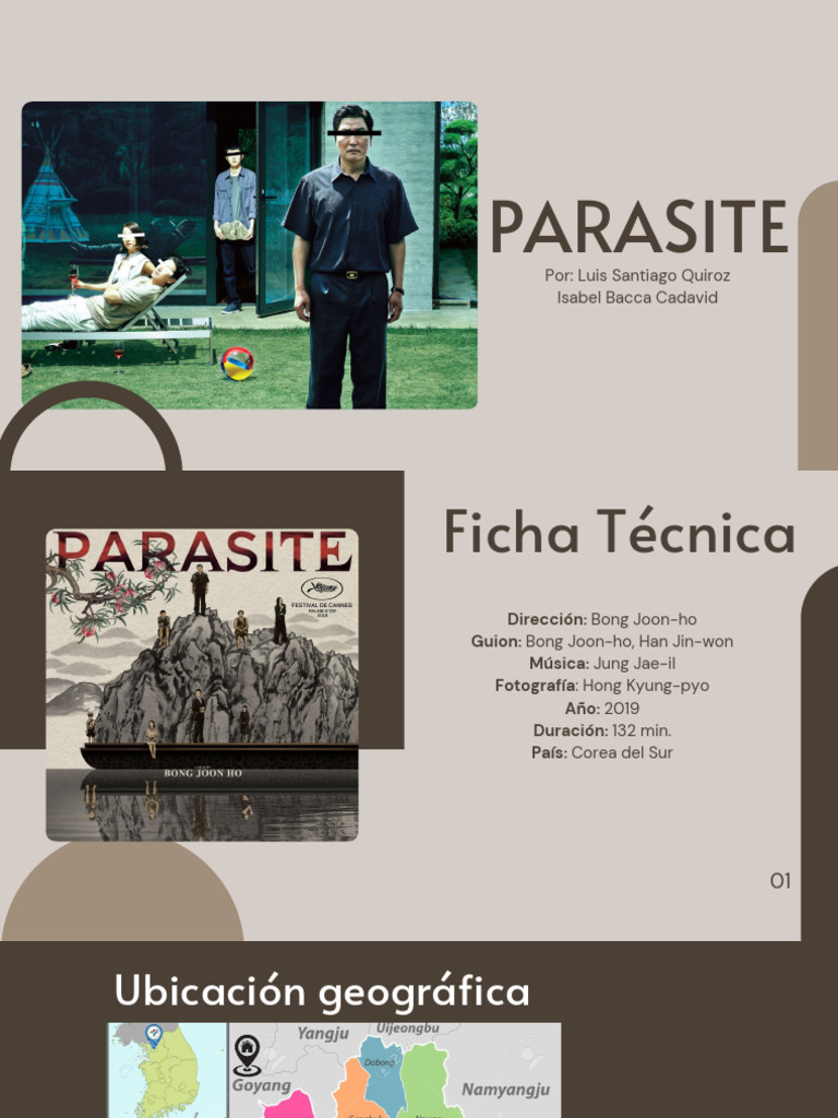 Presentación Parasite | PDF