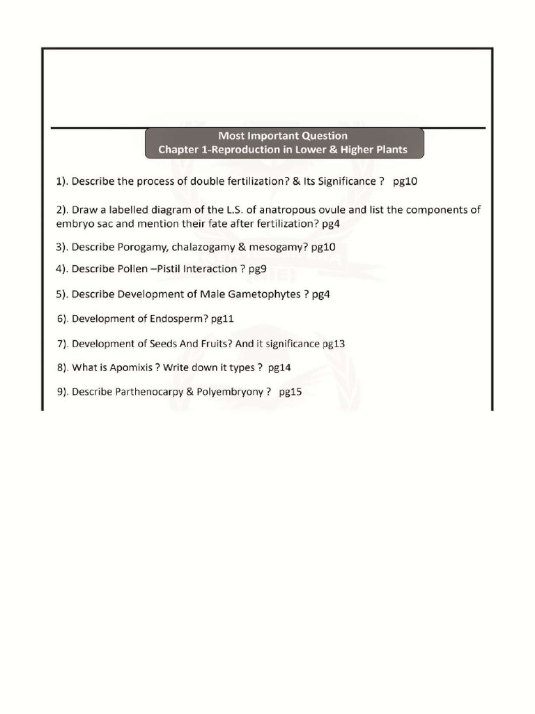 IMP Questions Board Exam | PDF