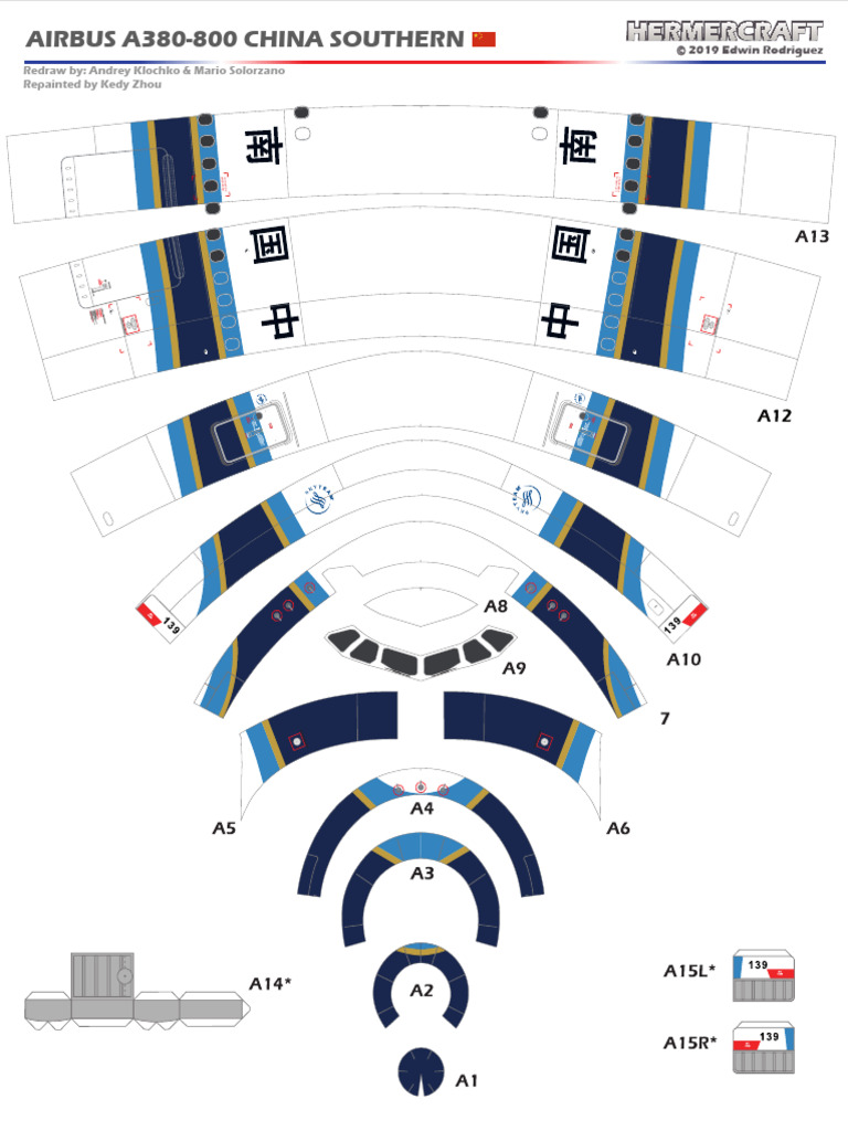 Airbus A380-800 China Southern | PDF