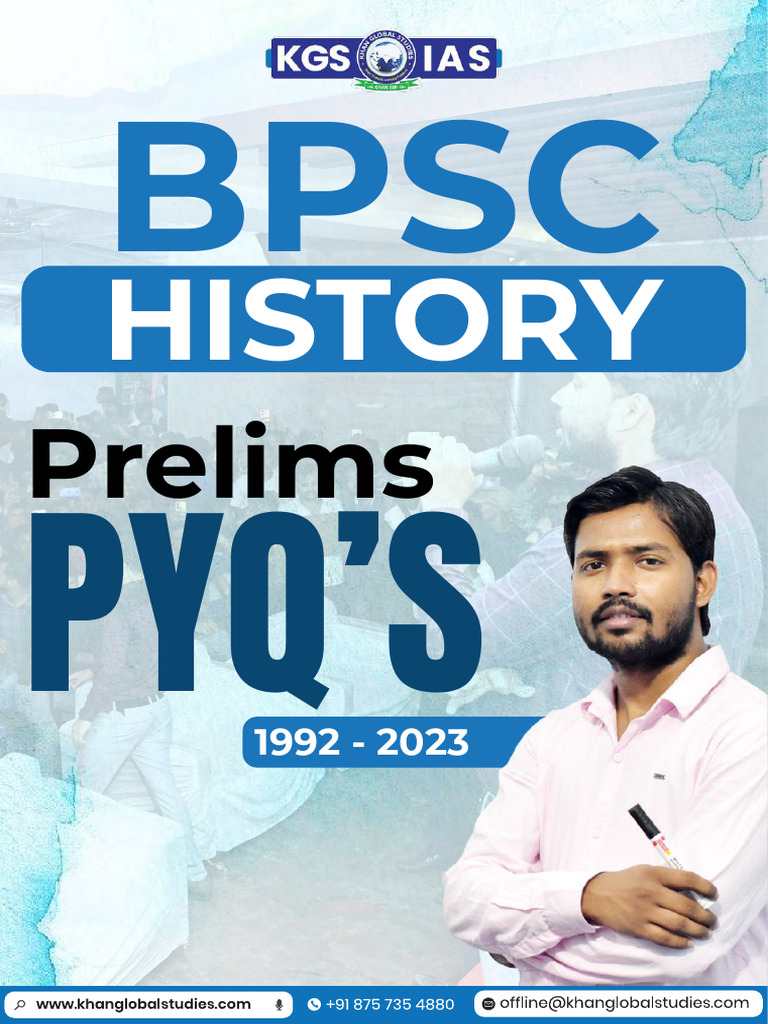 BPSC Pyq 1992-2023 (History) | PDF | Vedas | Indian Religions