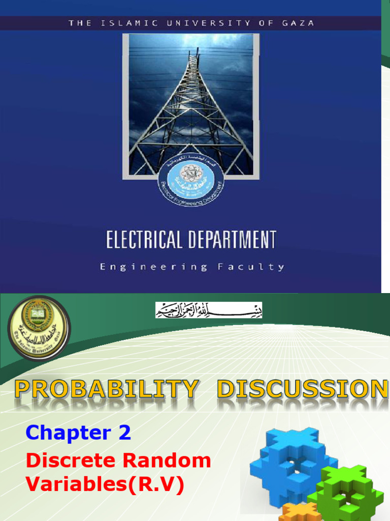 Probability-Discussion Ch2 Part1 | PDF | Probability Distribution | Random Variable