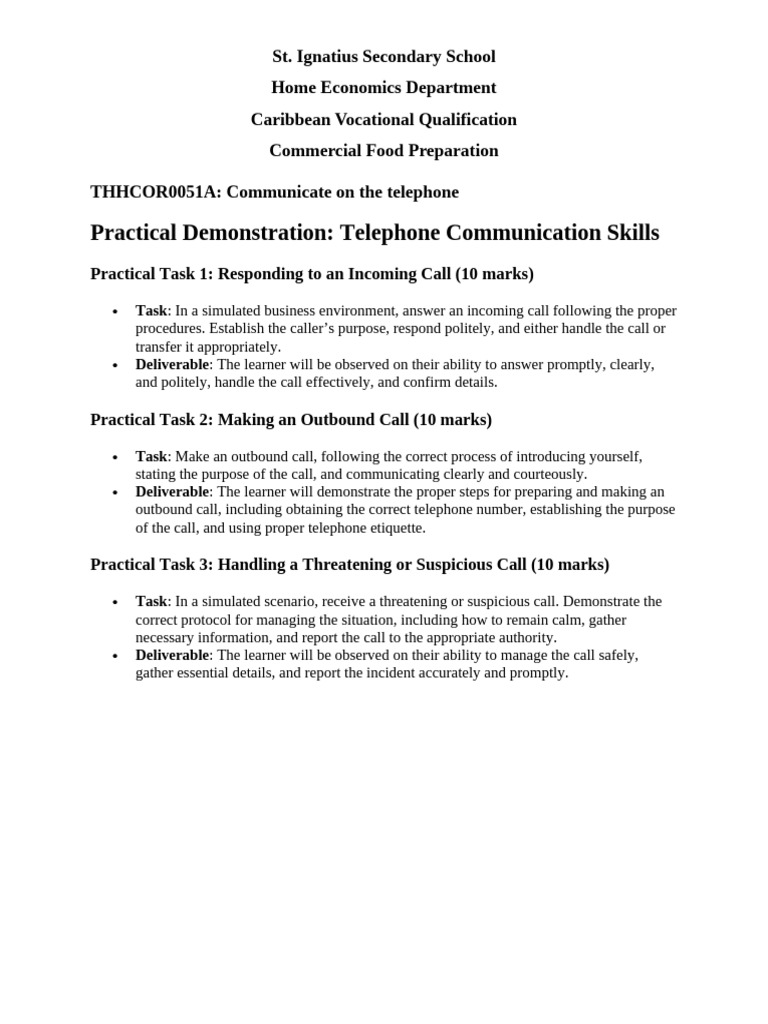 Practical Demonstration | PDF