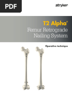 T2 Proximal Humeral Nailing System - Stryker | PDF | Screw | Orthopedic Surgery