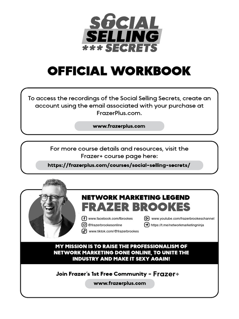 Workbook - SSS - Printable | PDF | Brand | Social Media