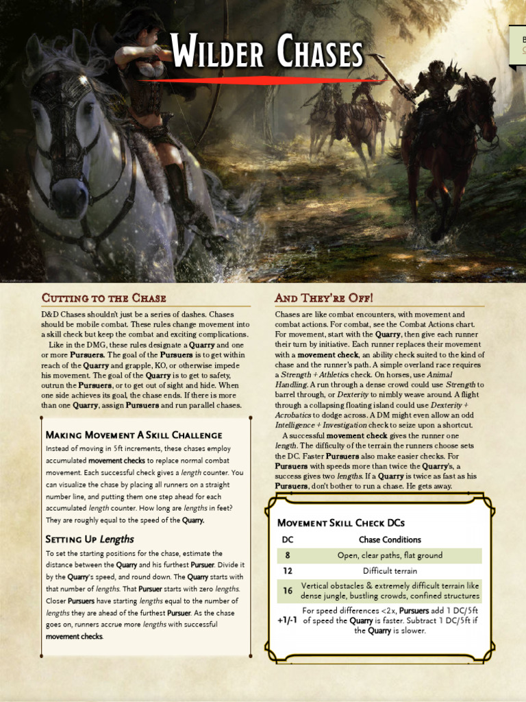 Rules for Chases | PDF