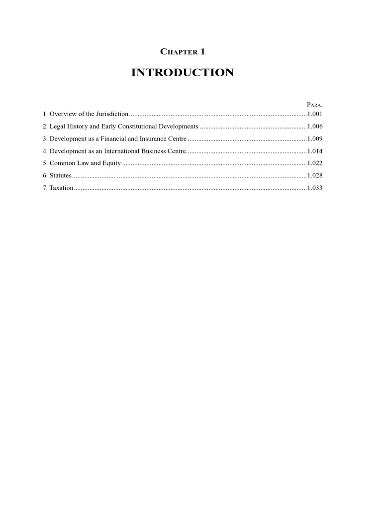 Chapter 1 INTRODUCTION | PDF | Taxes | Securities (Finance)