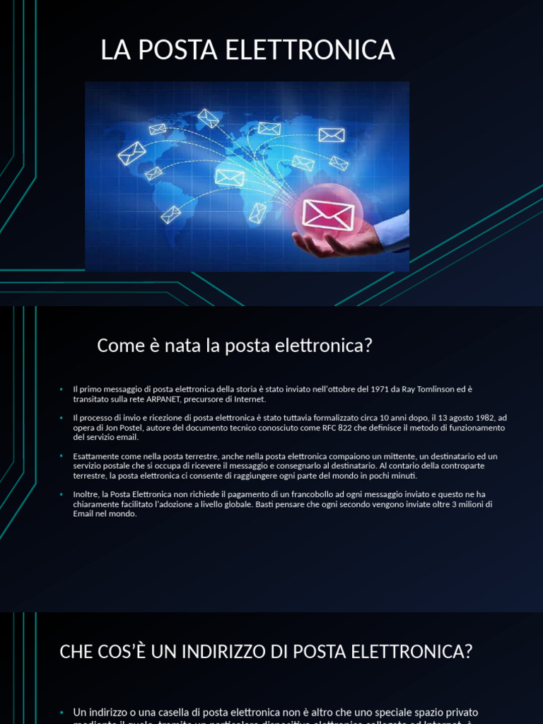 La Posta Elettronica | PDF
