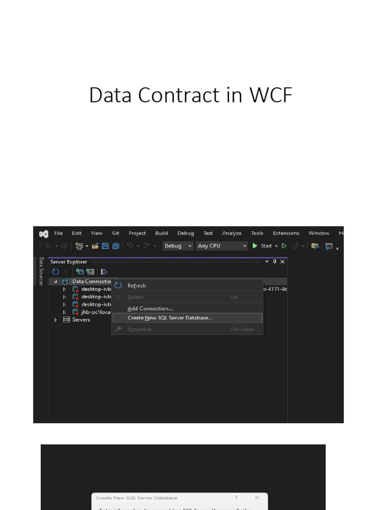 WCF - Data Contract | PDF