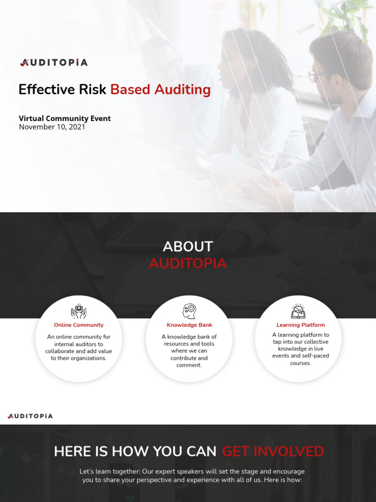 Auditopia-Effective-Risk-Based-Auditing | PDF | Internal Audit | Audit