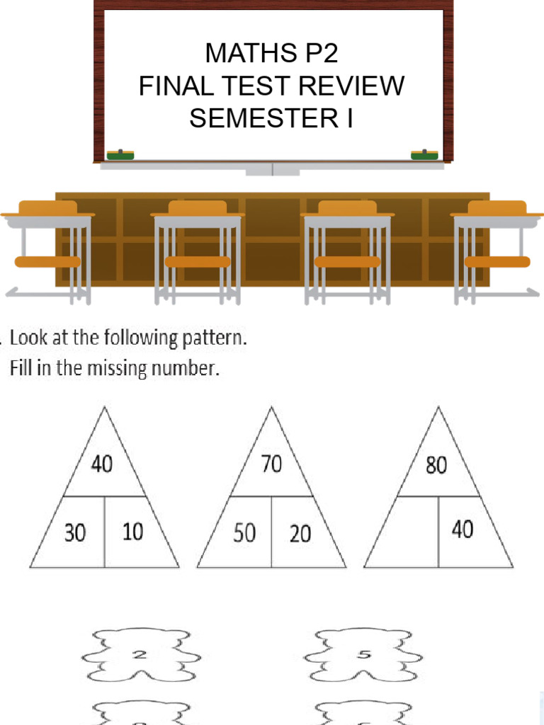 Maths P2 Final Test Review Guide | PDF