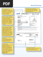 Comed Sample Bill | PDF | Efficient Energy Use | Sustainable Energy