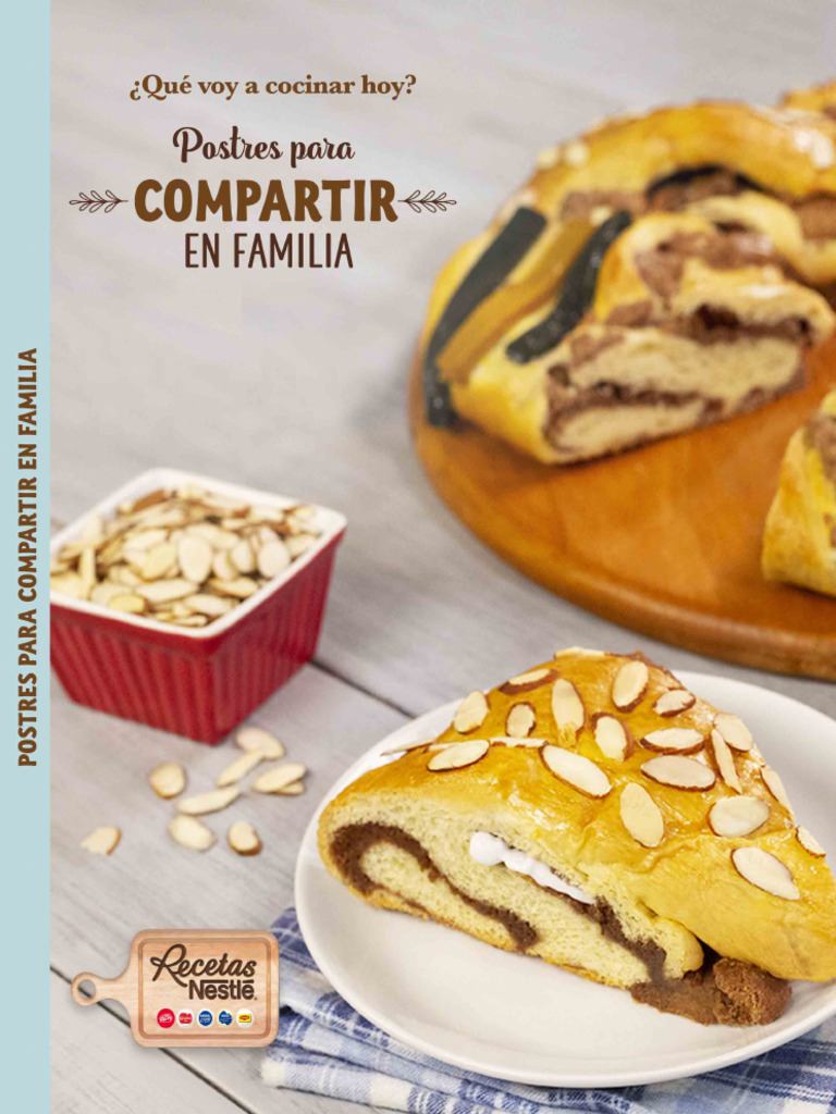 Recetario - Postres para Compartir en Familia | PDF