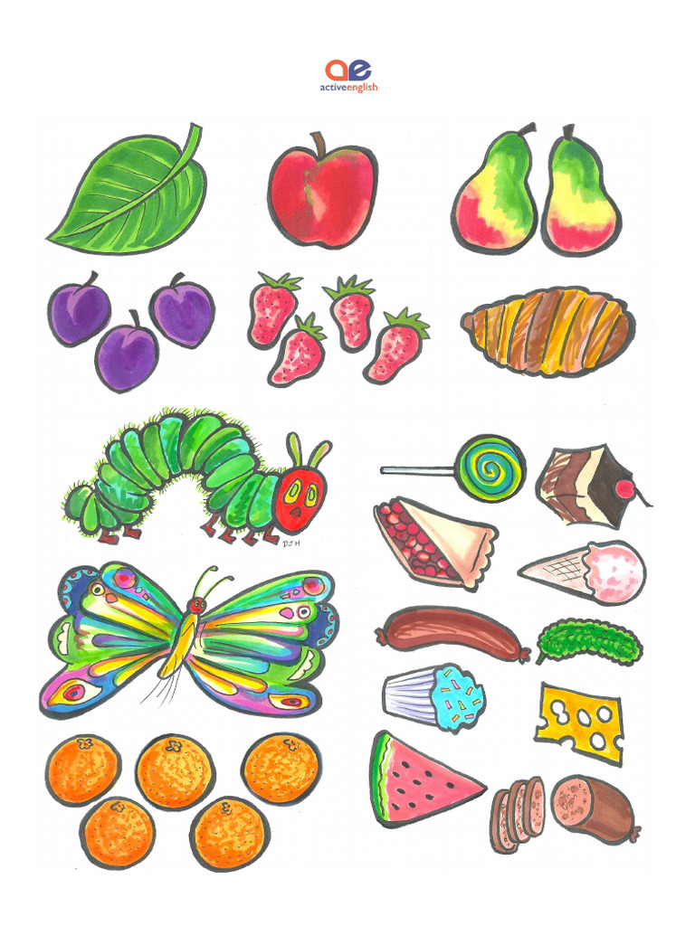 Caterpillar Sequencing Cards | PDF