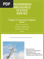 Engineering Mechanics Notes | PDF | Truss | Beam (Structure)