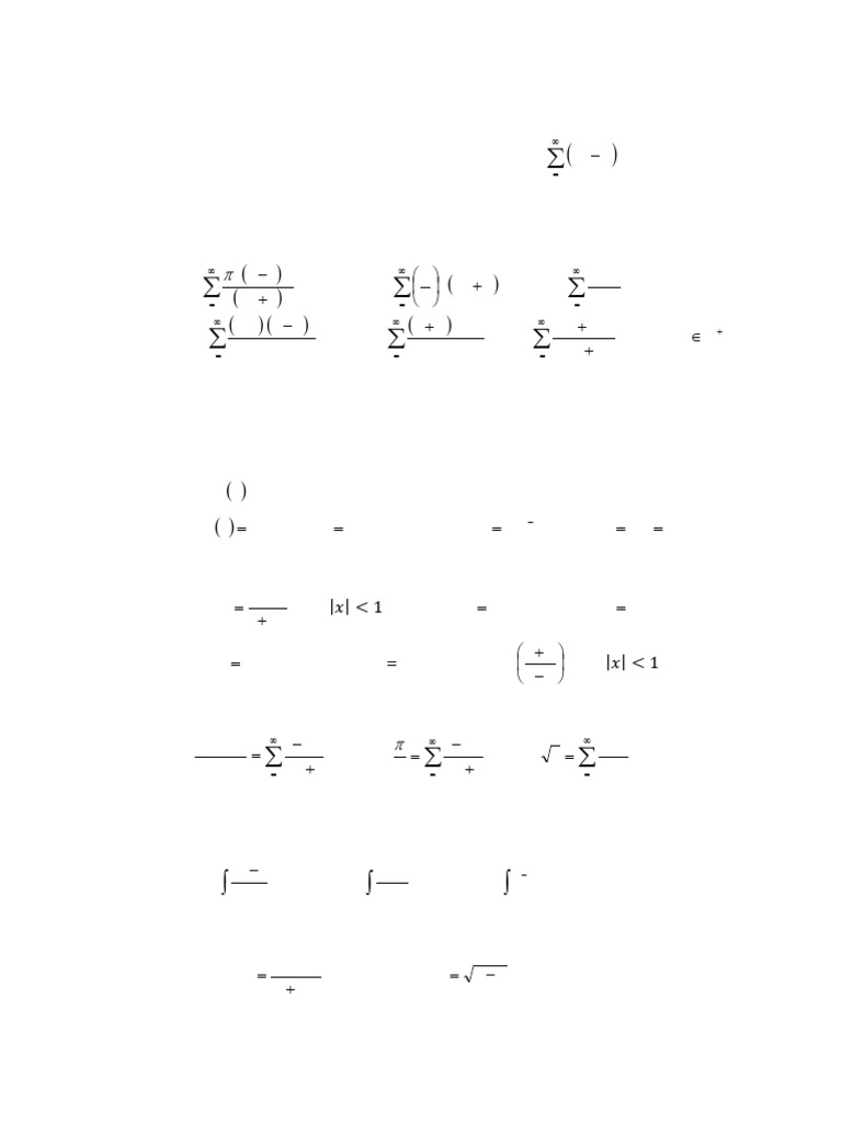 Worksheet On Power Series | PDF | Power Series | Applied Mathematics