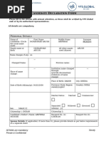 Tica Application Form | PDF | Thailand | Medical Specialties