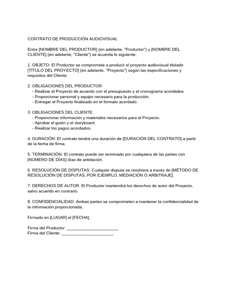 Contrato Base | PDF