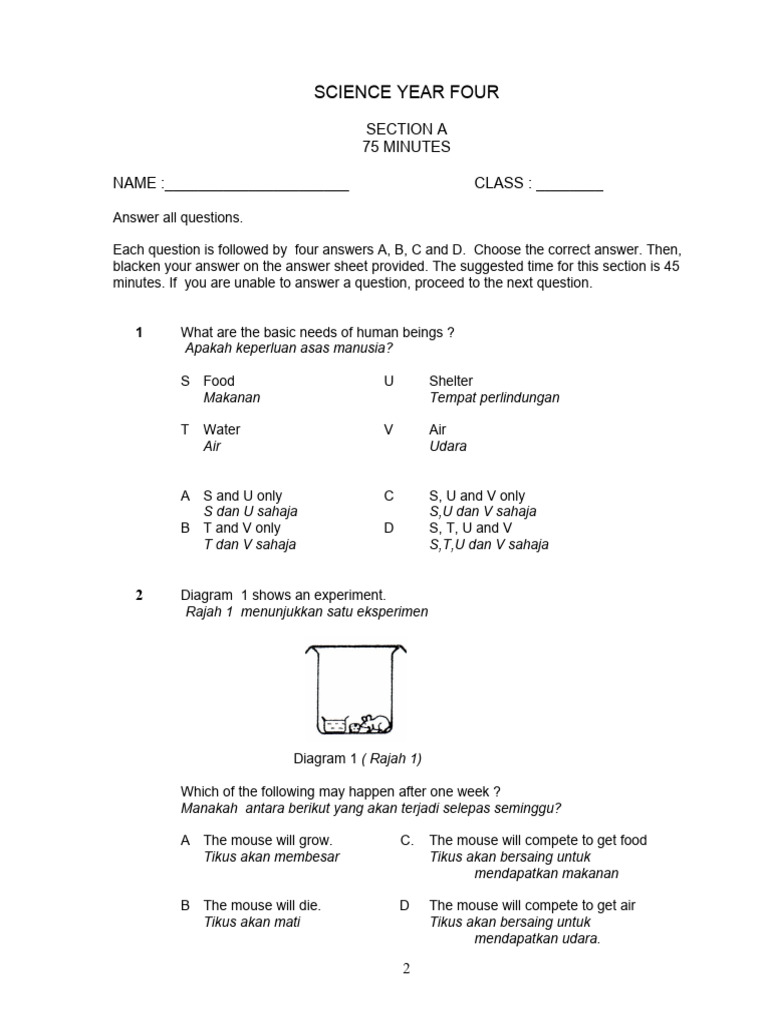 pdfcoffee.com_1-science-year-4-pdf-free | PDF