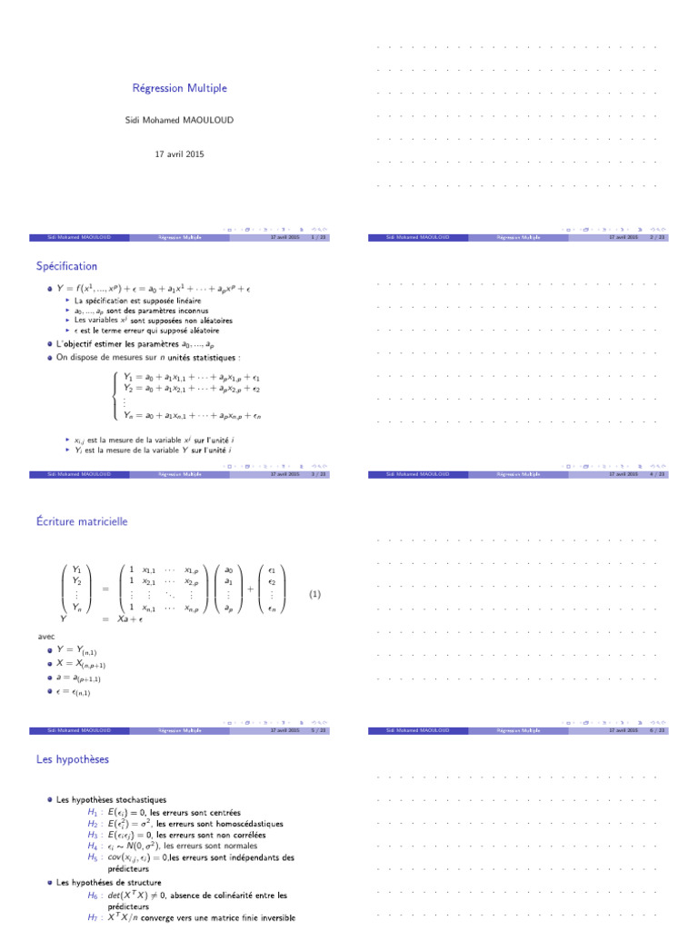Multiple V Etudiant | PDF