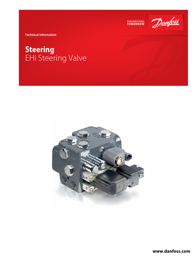 EHi Steering Valve - Technical Information | PDF | Actuator | Valve