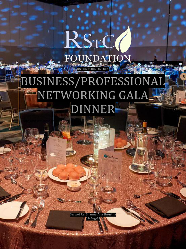 RSTCA-FOUNDATION-BUSINESS-NETWORKING-GALA-DINNER | PDF