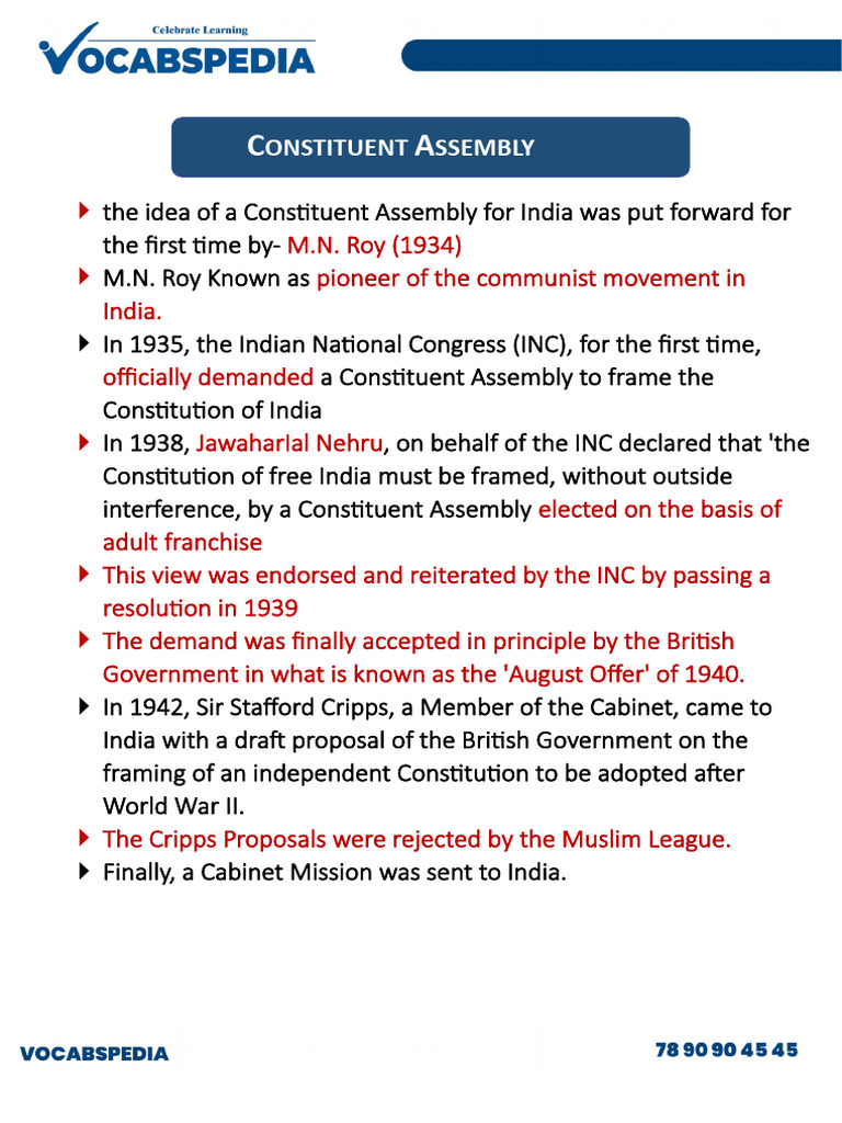 Constituent Assembly Part 1 | PDF | British India | South Asia