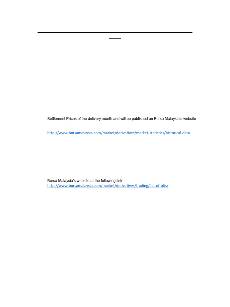 FCPO Physical Delivery FAQ Dec2019 | PDF | Futures Contract | Business