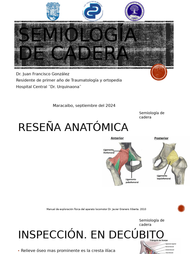 Semiologia de Cadera 2 | PDF | Sistema musculoesquelético