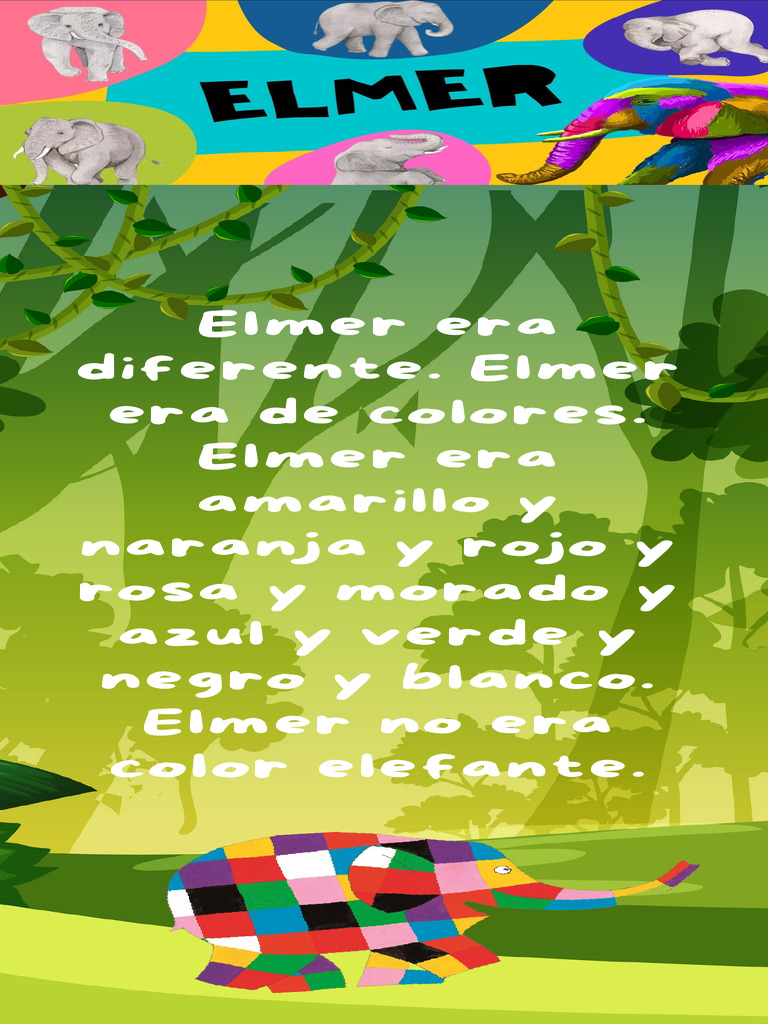 Marcador de Pagina Elmer | PDF