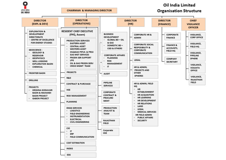 Oil India Ltd: Organizational Overview | PDF | Fuel Production | Petroleum