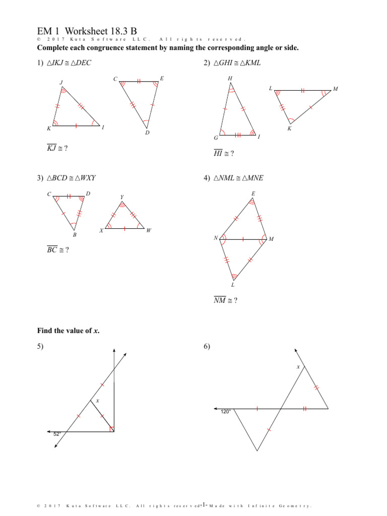 18 3 B Constructing Sas Congruence Theorem Pdf Euclidean Geometry
