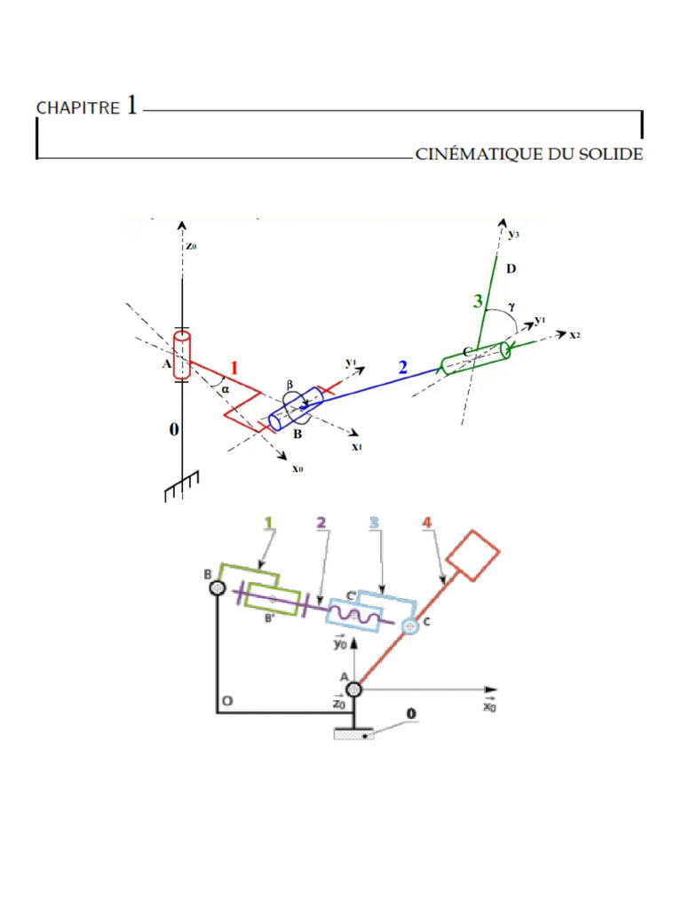 Cinématique des Solides indéformables | PDF