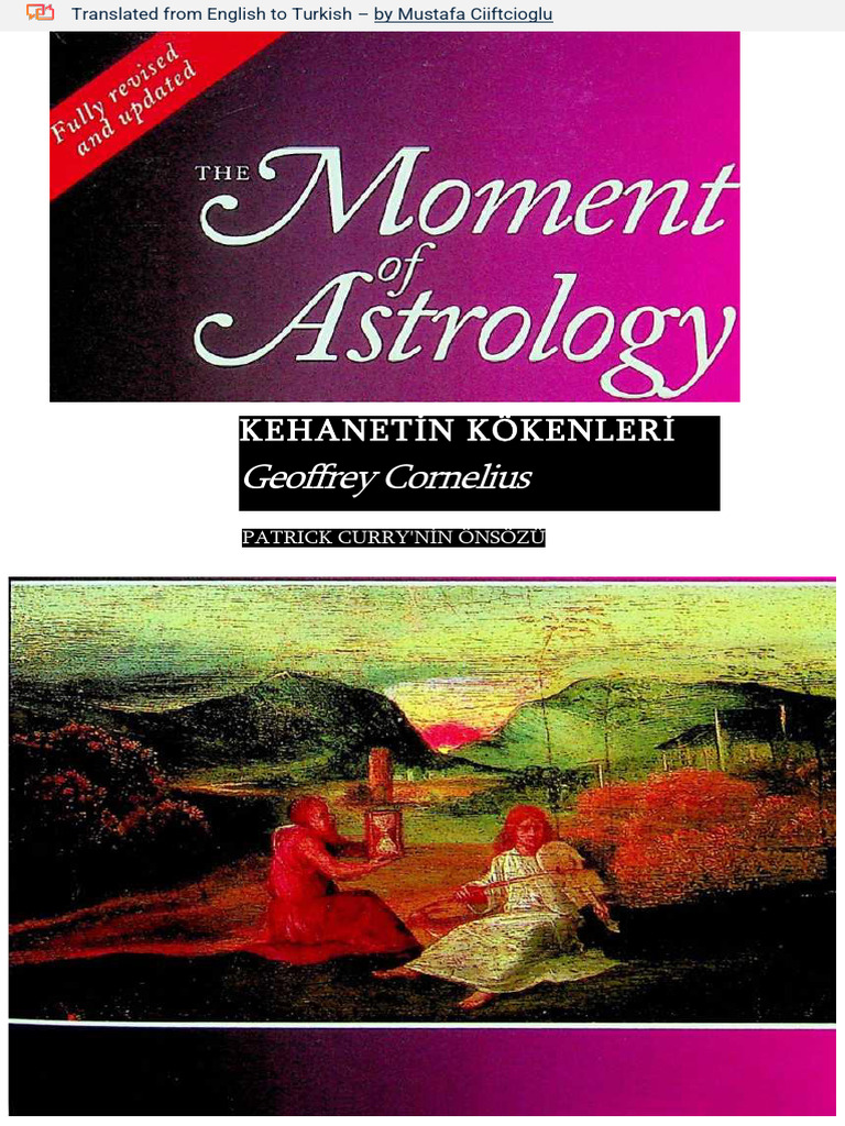 Astroloji Anı - Kehanetin Kökenleri (Geoffrey Cornelius) | PDF
