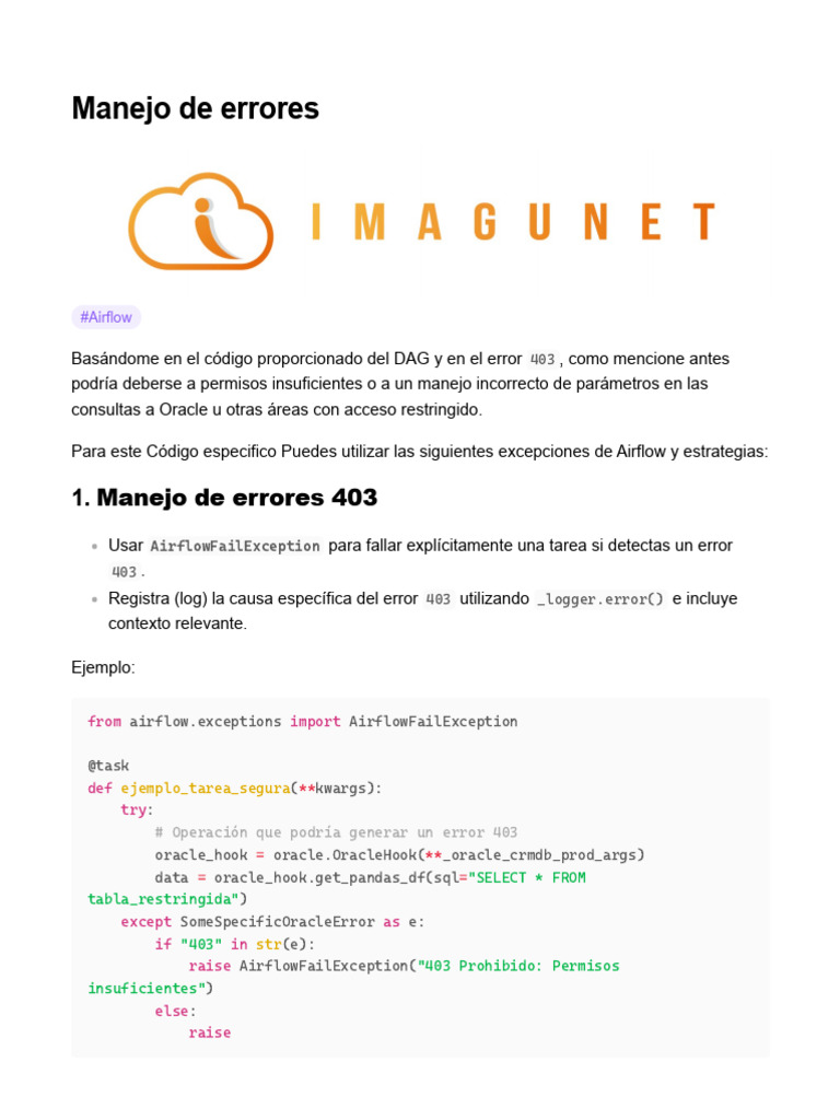 Manejo de errores | PDF | Informática | Ciencias de la Computación