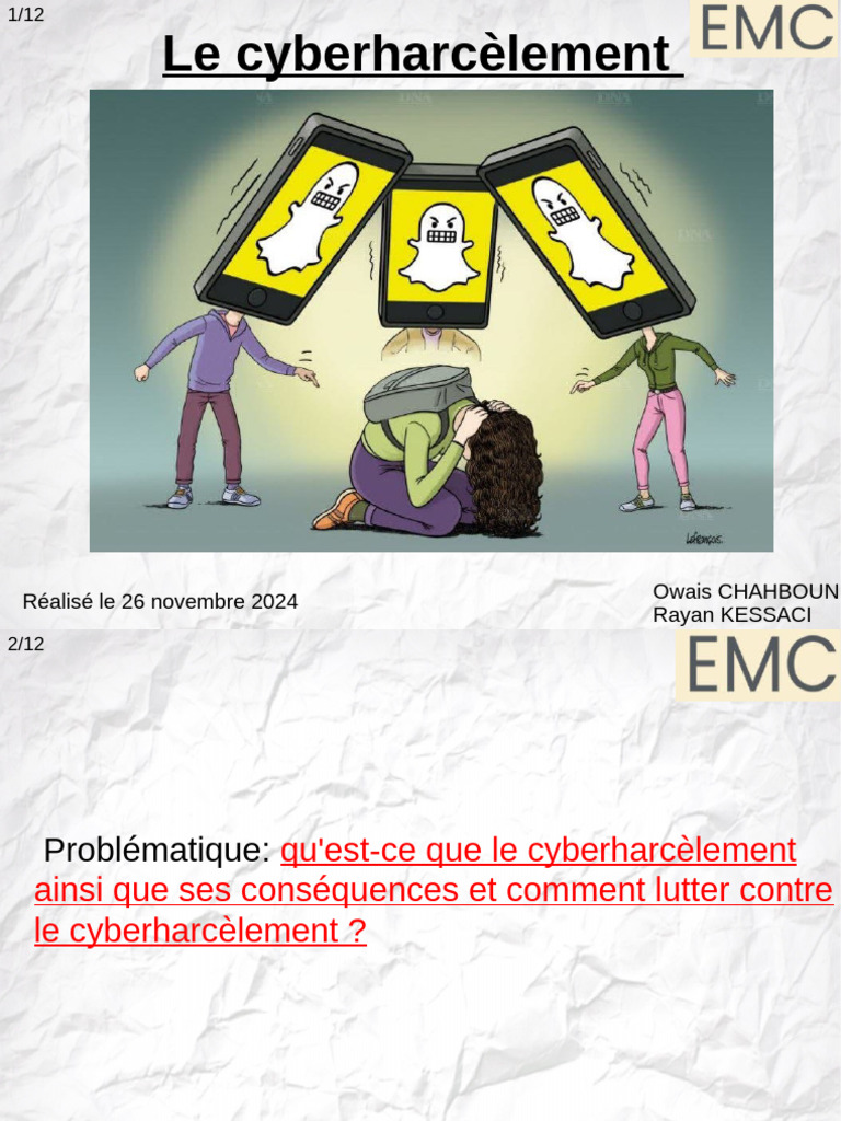 Comprendre le cyberharcèlement et ses impacts | PDF