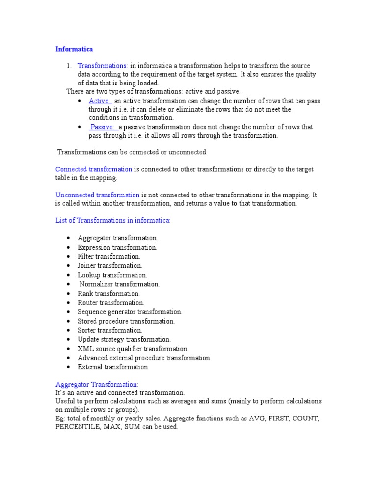 A Transformations | Download Free PDF | Sql | Subroutine